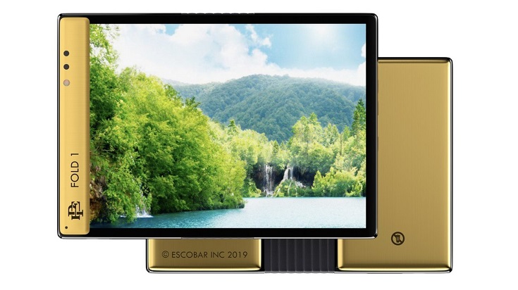 Irmão de Pablo Escobar lança smartphone dobrável Escobar Fold 1 - Foneplay